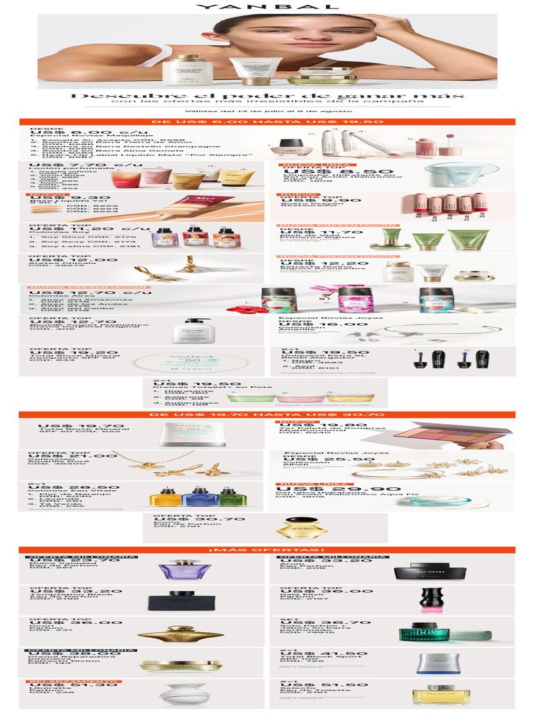 Flyer Mejores Ofertas C8 | PDF | Productos cosméticos | Artículos de tocador