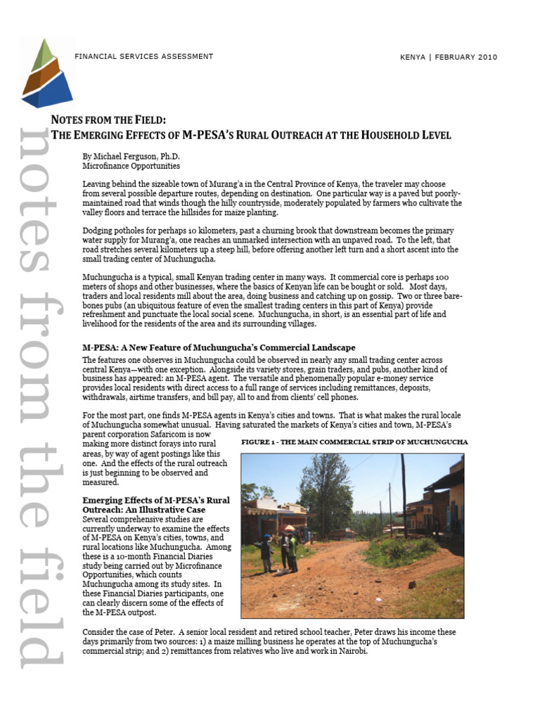 Kenya Notes From The Field80 | PDF | Economies