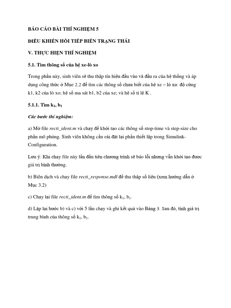 BÁO CÁO BÀI THÍ NGHIỆM 5 CSDKTD final | PDF