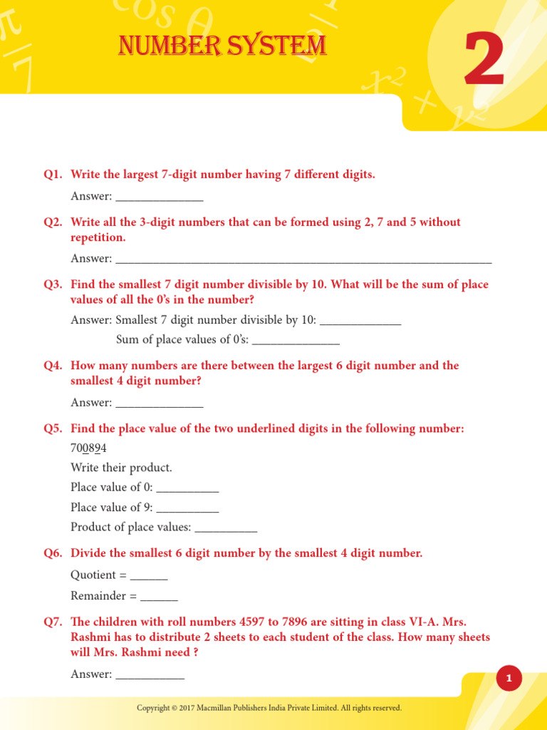 ws4 Asher | PDF | Arithmetic