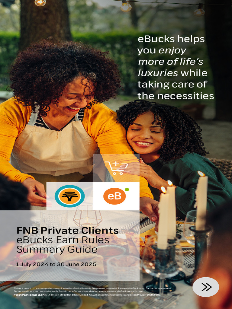 eBucks Earn Rules 2024-2025 Guide | PDF | Credit Card | Banks