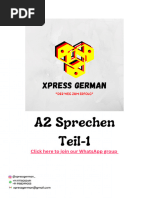 A2 SPRECHEN Teil 3 - Vier Modelle | PDF