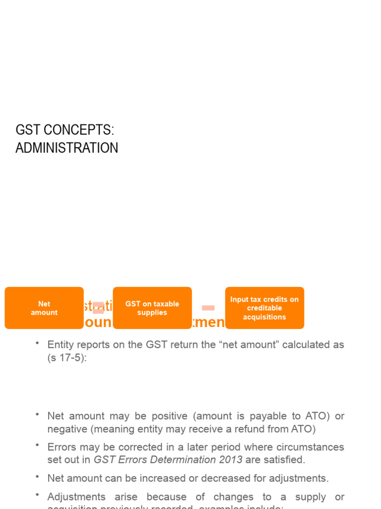 2022 GST Administration | PDF | Taxes | Tax Deduction