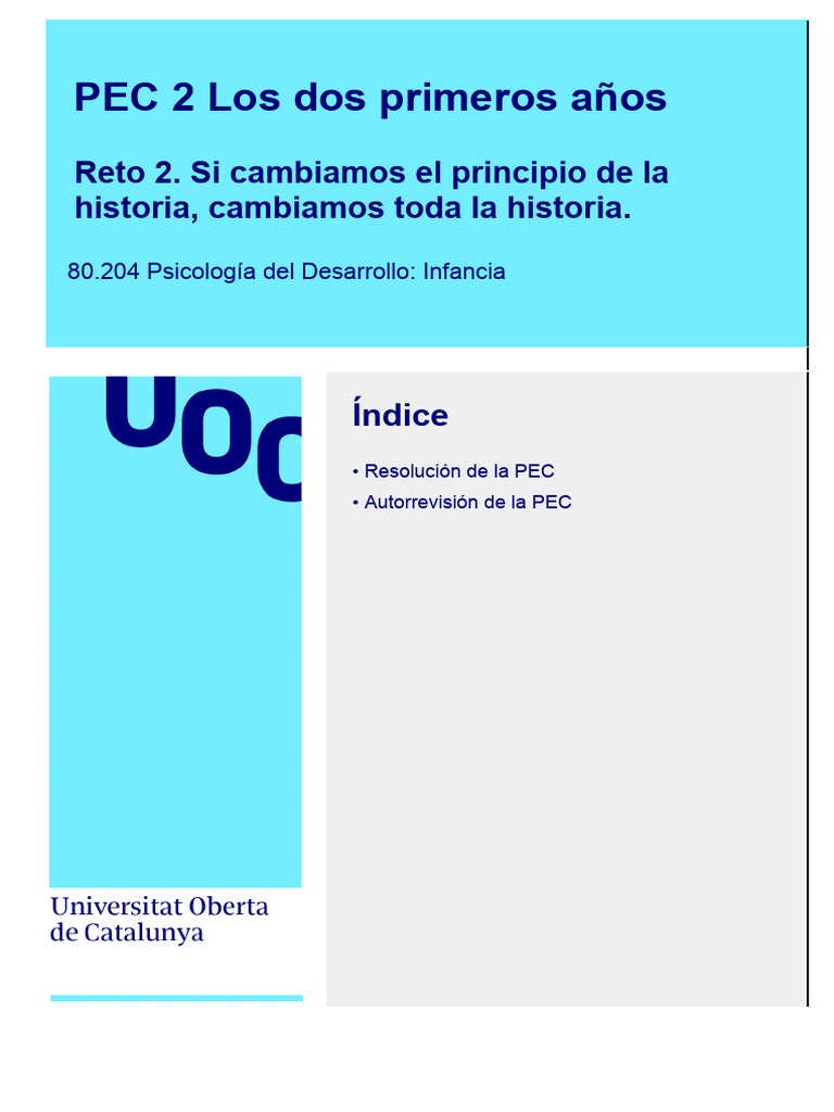 Plantilla Entrega PEC2 23-24 Sem2 | PDF | Percepción | Socialización
