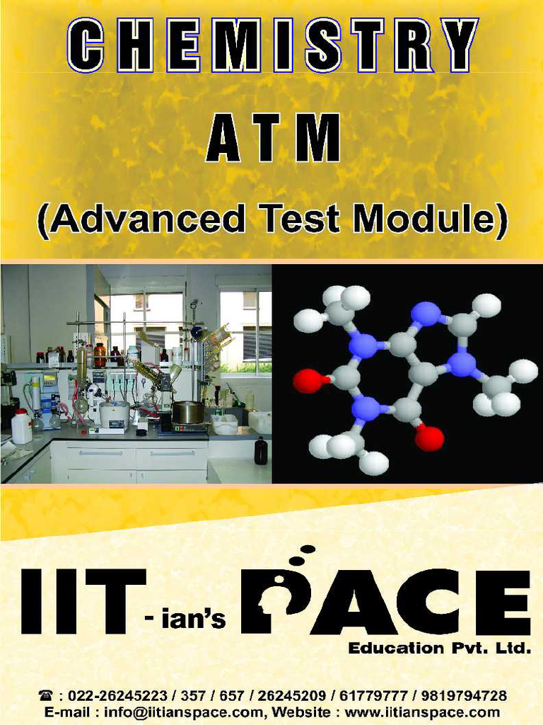 Chemistry ATM | PDF | Atomic Orbital | Electron