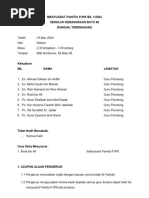 Surat Makluman Segak Dan Kebenaran | PDF