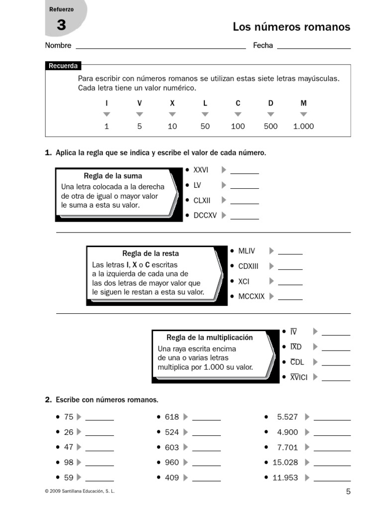 Refuerzo y Ampliacion Mates 5 | PDF | División (Matemáticas ...
