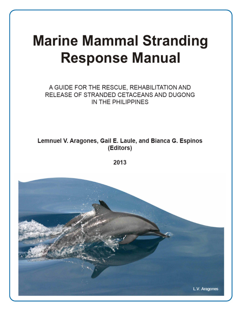 Marine Mammal Stranding Response Guide | PDF | Aquatic Vertebrates ...