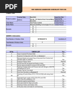 Daikin VRV Pre-Commissioning Checklist | PDF | Electrical Wiring ...