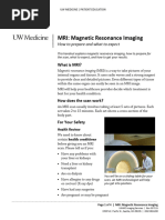 MRI Brain Protocols, Planning, Positioning and Indications | PDF ...