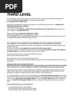 The Third Level - Class 12 English | PDF