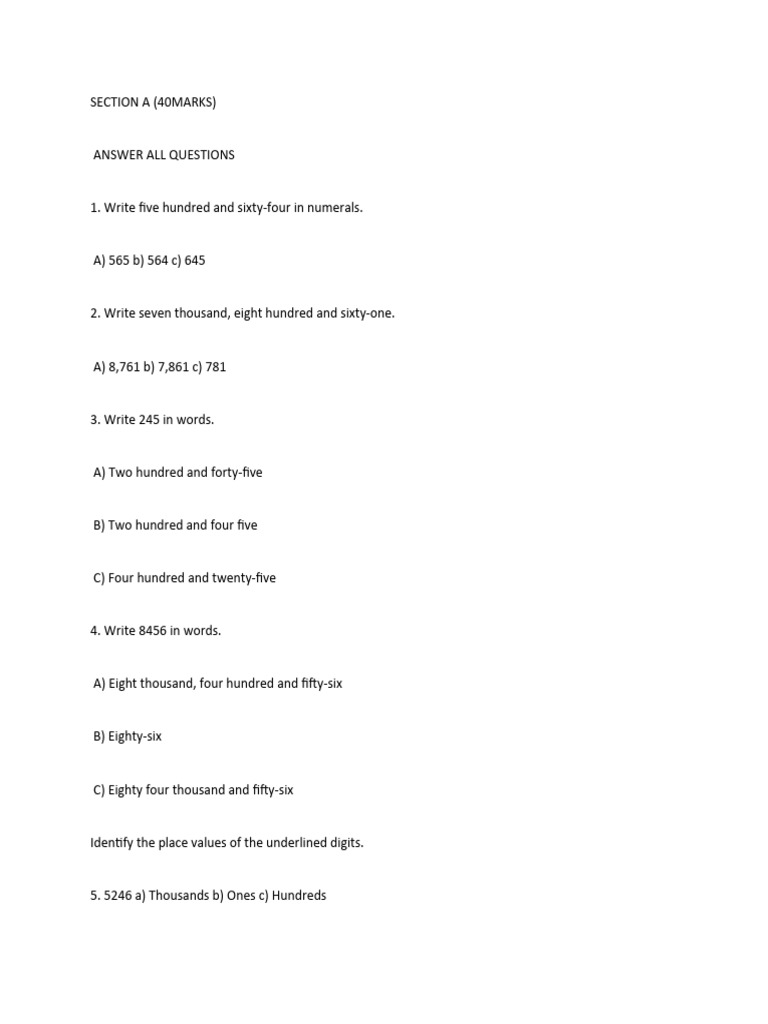 basic five maths | PDF | Mathematical Objects | Mathematics