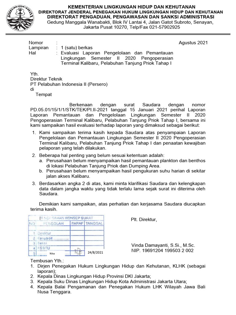Surat 1 | PDF | Teknologi & Rekayasa