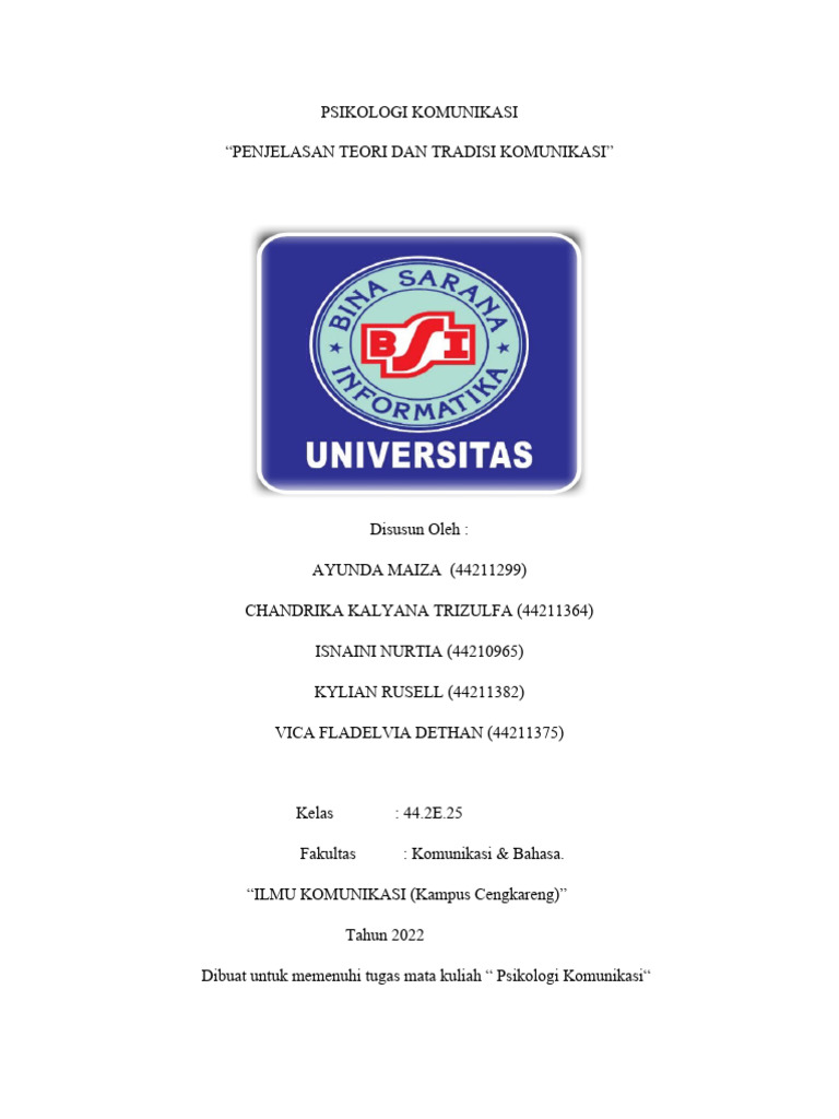 Kel Psikom | PDF | Seni