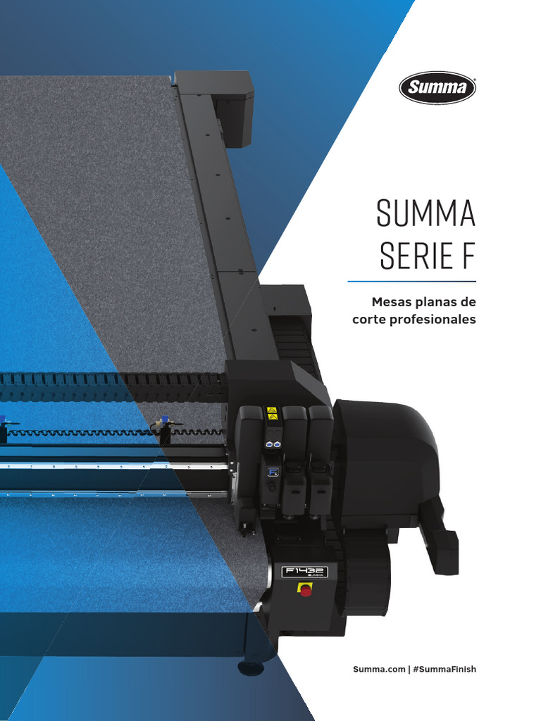 Plotter Summa F Series | PDF | Software | Herramientas