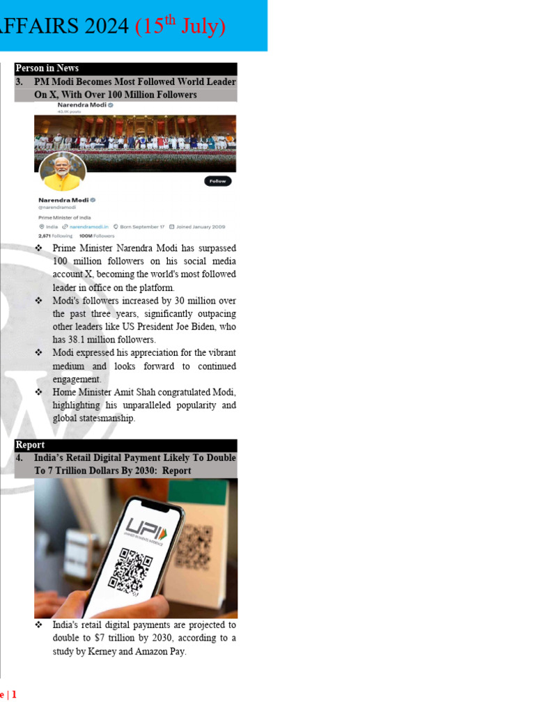 Ca 4 | PDF | Narendra Modi