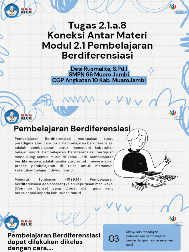 Tugas 2.1.a.8 Koneksi Antar Materi Modul 2.1 | PDF