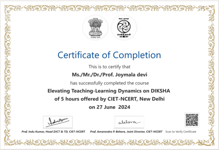 Elevating Teaching-Learning Dynamics On DIKSHA | PDF