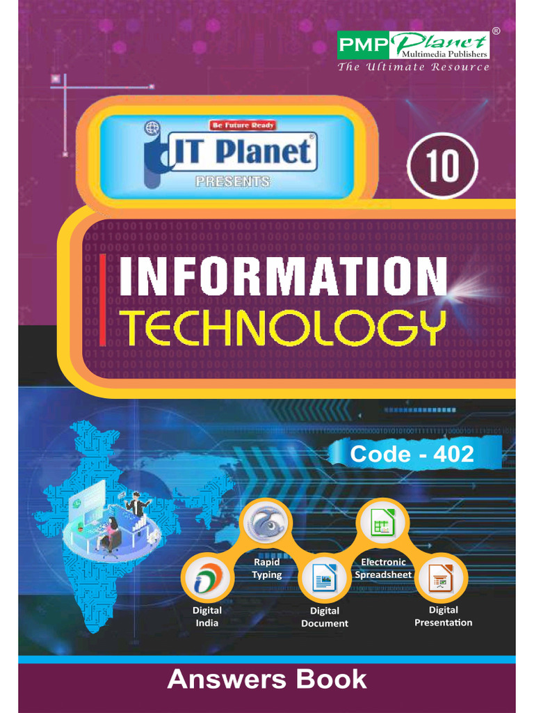IT Code 402 Book 10 Answerkey | PDF
