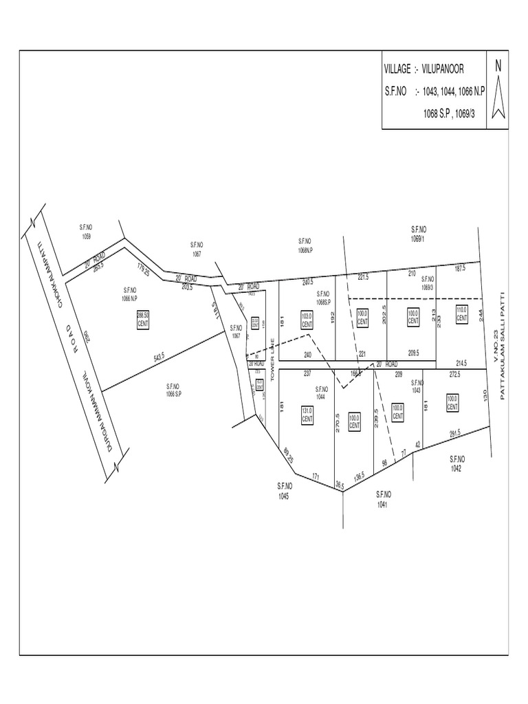 NAINA Oorampatti Vilupanoor Fmb-Model | PDF