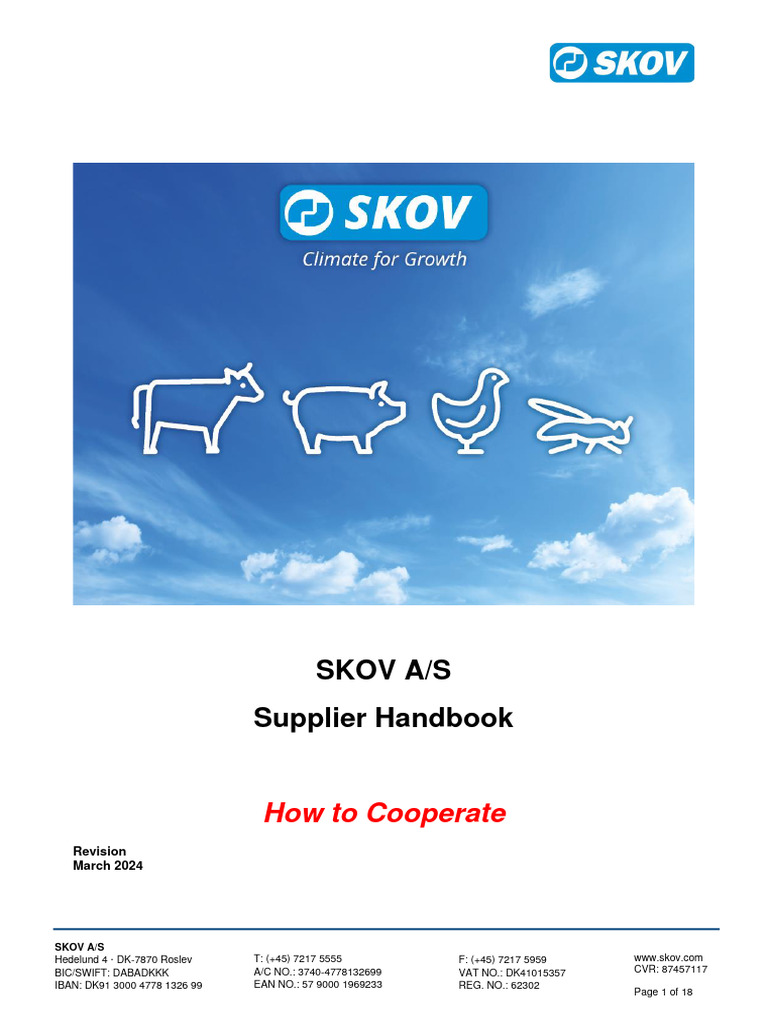 Supplier Handbook March 2024 | PDF | Supply Chain | Electronic Data ...