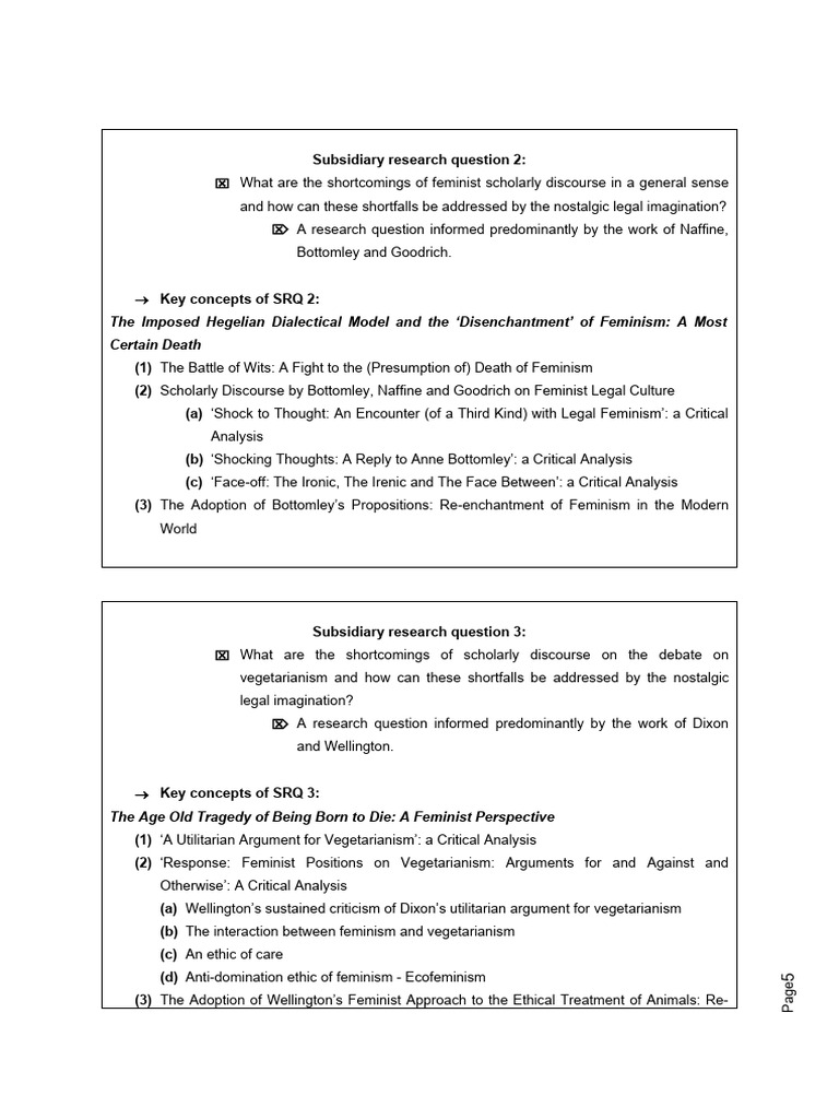 Final Draft - MI Cadle - JUR 420 - Exam Essay | PDF | Feminism | Gender ...