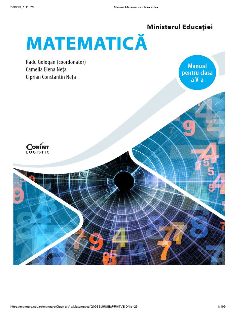 Gologan Neta Ed Corint Cls A V A | PDF