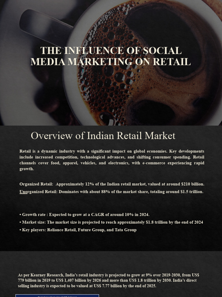 The Influence of Social Media Marketing On Retail (1) .PPTX 3 | PDF | Social Media Marketing ...