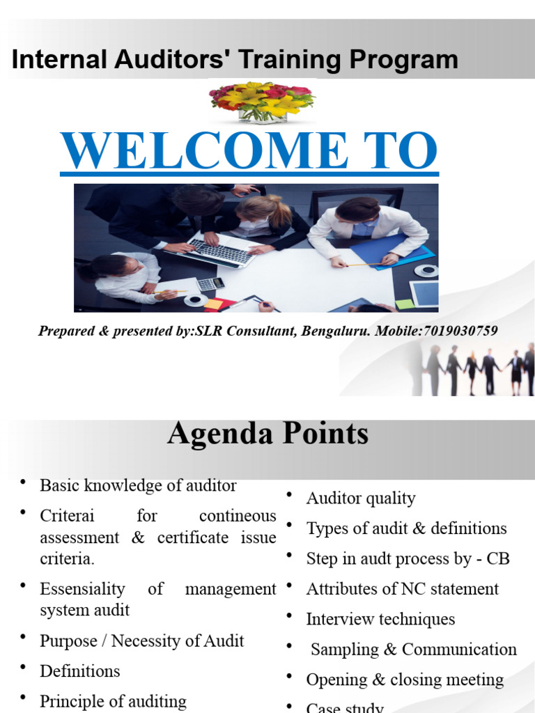 Internal Audit Training PPT - HFL | PDF | Audit | Auditor's Report