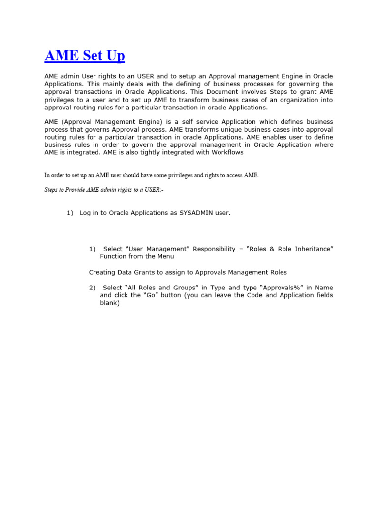 AME Set Ups | PDF | Button (Computing) | Accounts Payable