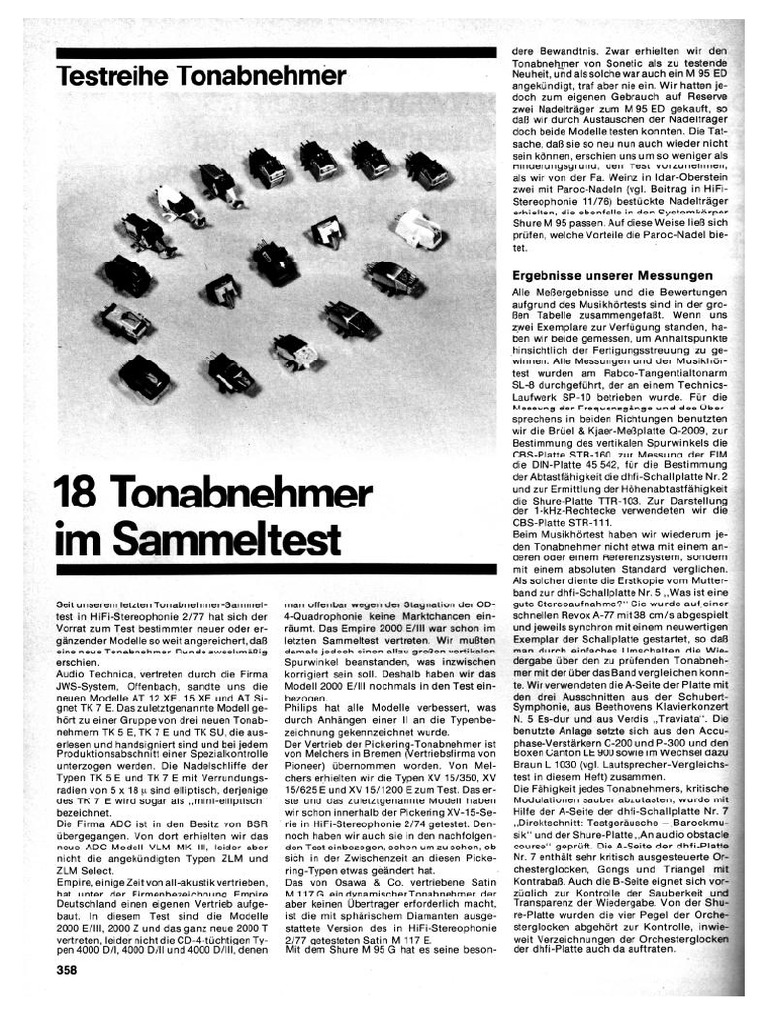 Hifistereophonie 378 | PDF