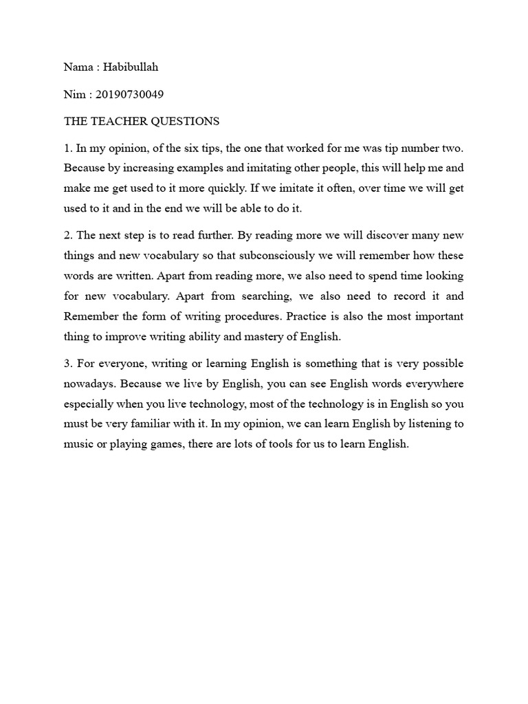 Effective English Learning Tips | PDF