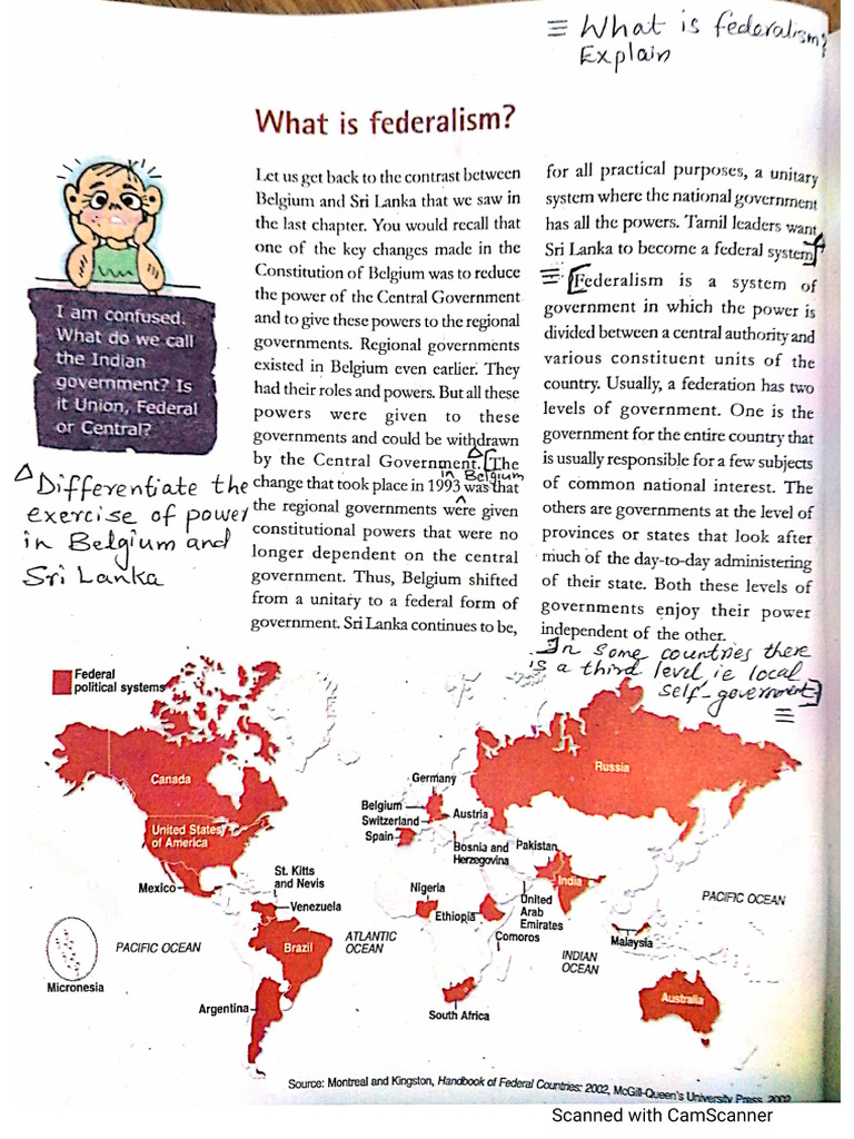 Federalism Notes | PDF