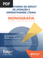 Classificação do TDAH na CID-11 | PDF | Transtorno de déficit de ...
