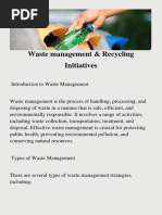 Waste Management Presentation | PDF