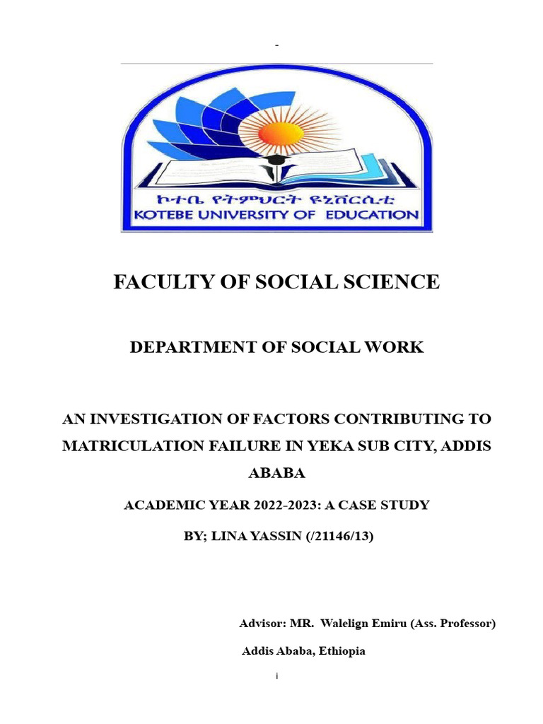 lina yasin research paper | PDF | Socioeconomic Status | Methodology