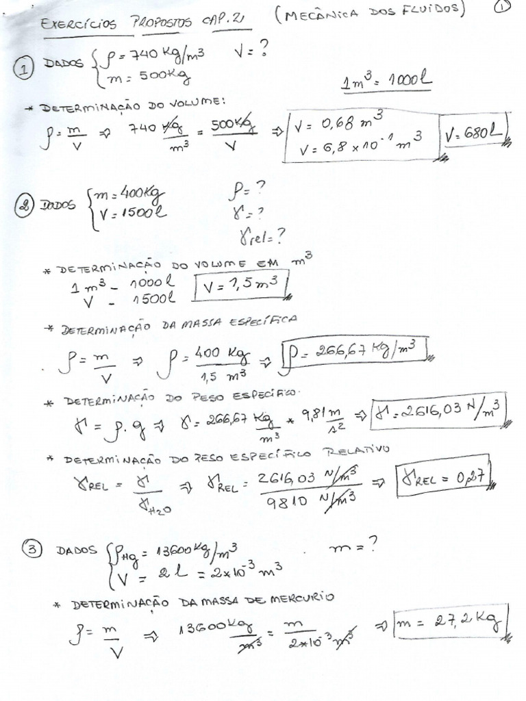 Exercícios - Aula 2 | PDF