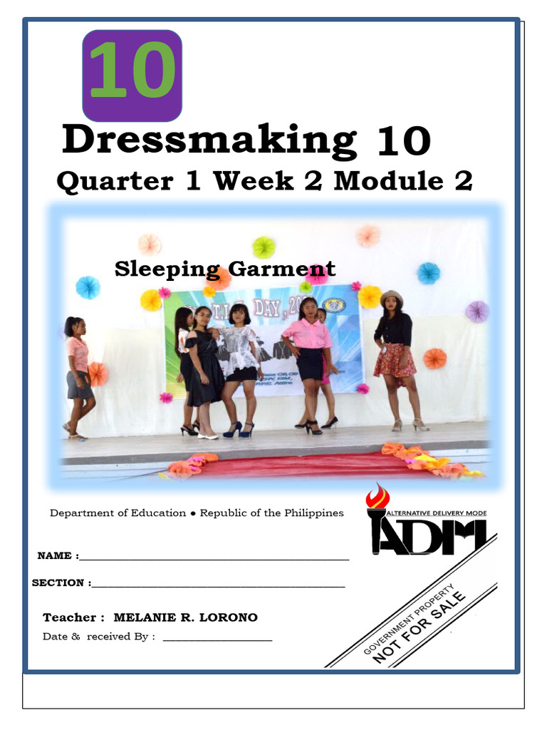 Module 2 | PDF | Blouse | Dress