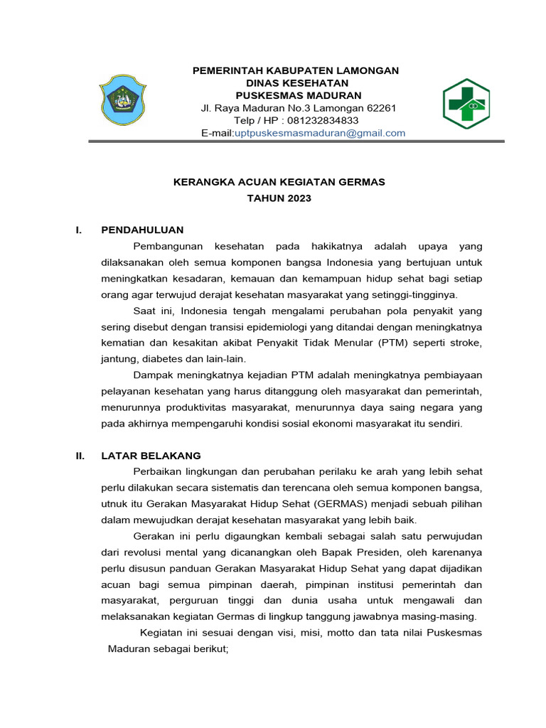 Kak Germas 2023 | PDF | Pengembangan Diri
