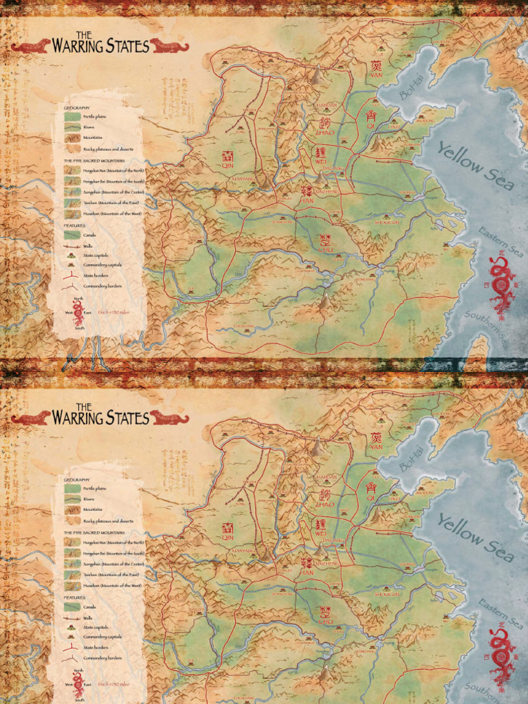 The Warring States Map Pdf