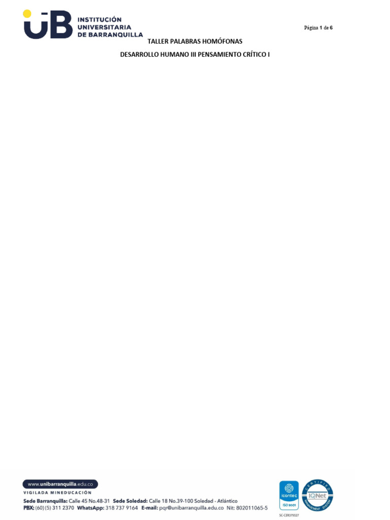 TALLER DE PALABRAS HOMÓFONAS V y B Y y LL 2024 2-2 | PDF