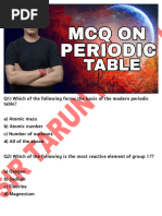 Chapter 5 The Periodic Table - Solutions For Class 9 Viraf J Dalal Simplified ICSE Chemistry ...