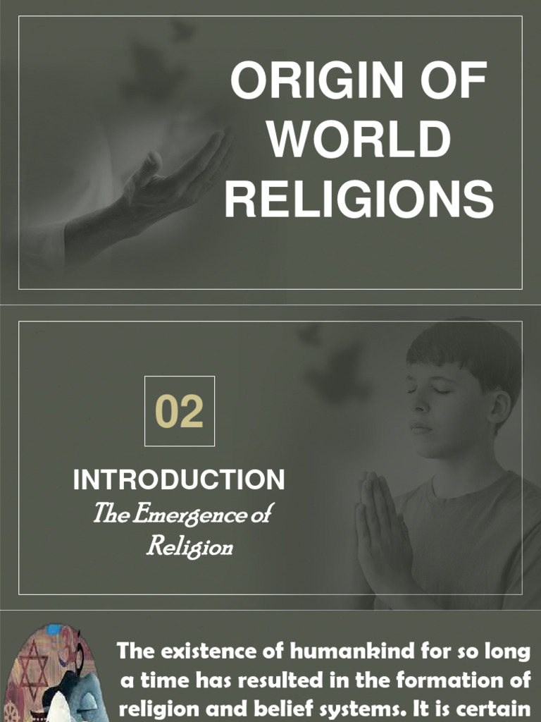 Origin of World Religions Part 1 | PDF | Common Era | Monotheism