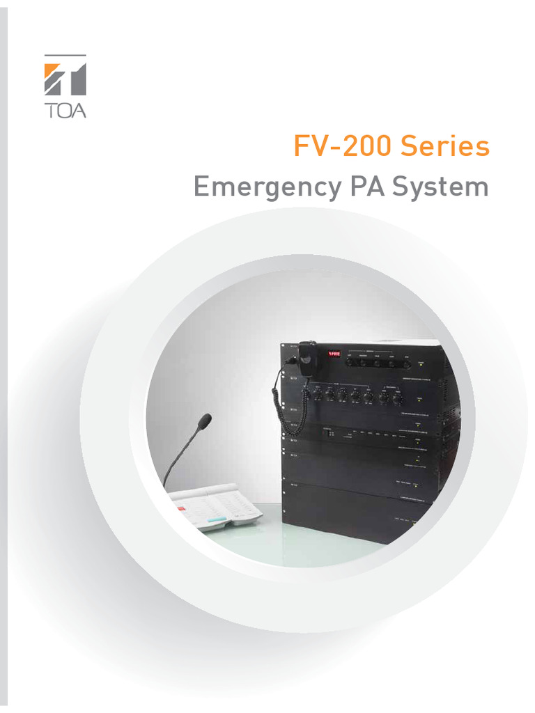 1233 FV 200 Emergency Pa System Brochure Brochure | PDF | Microphone ...