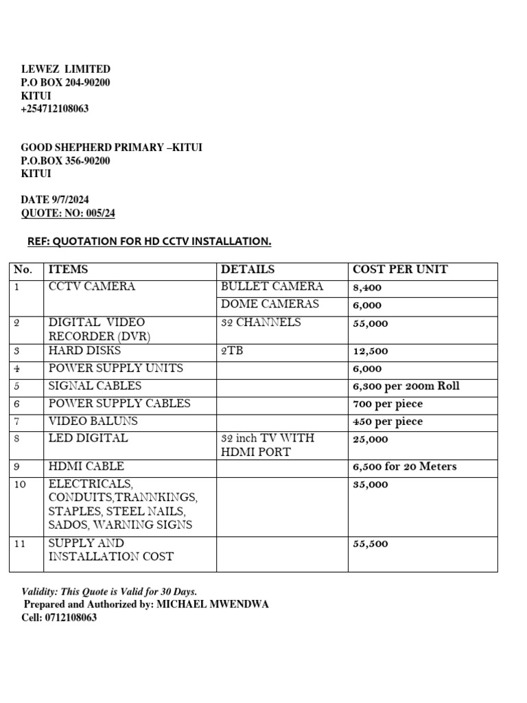 Good Shepherd Primary - Kitui | PDF | Home & Garden