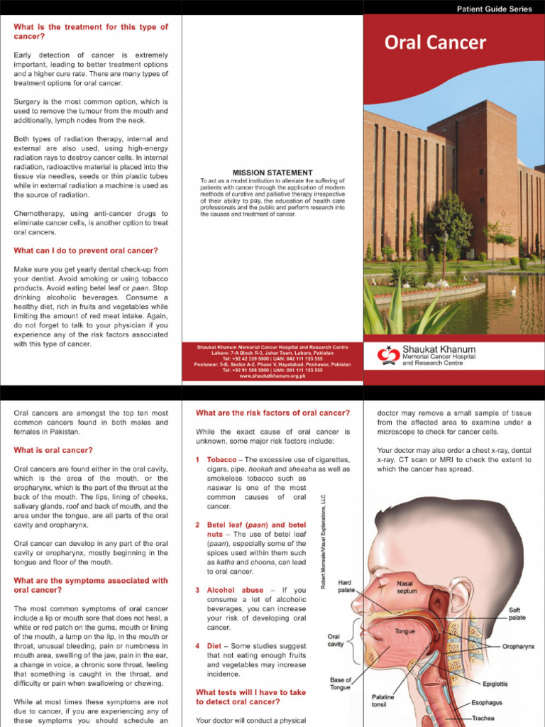 Oral Cancer English | PDF