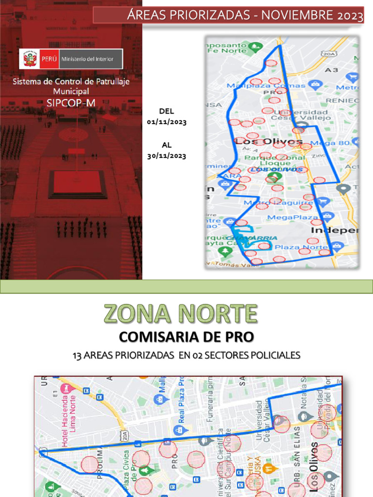 Mapas Noviembre 2023 - Mdlo | PDF