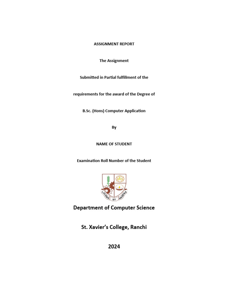 Assignment Performa BCA | PDF