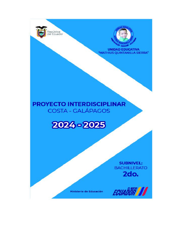 PROYECTO_FASE 1_2DO_BGU-MAT-FIS-QUIM-BIO | PDF