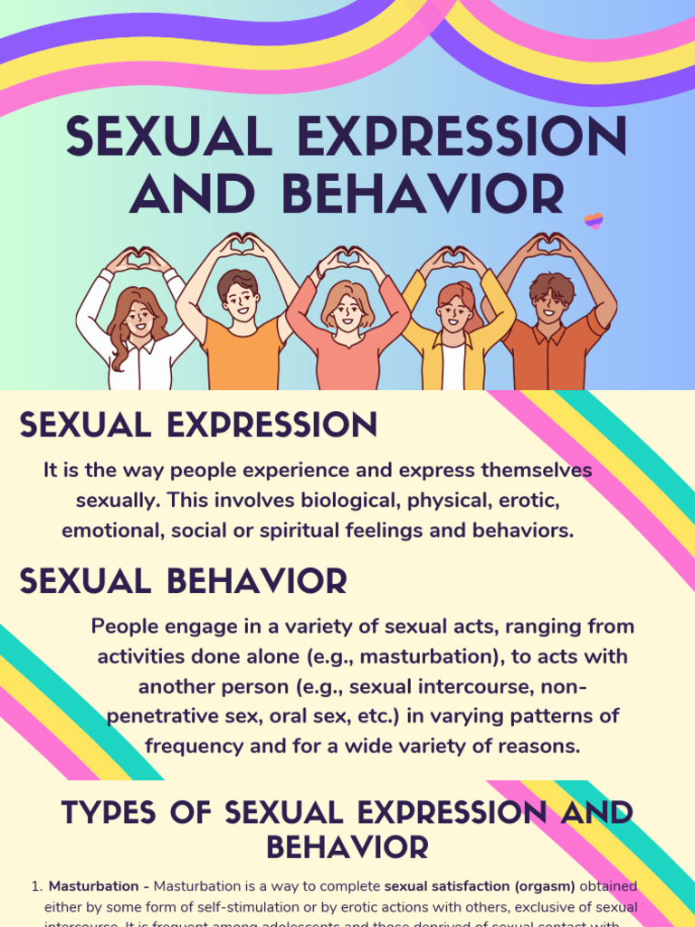 Sexual Behavior And Expression Pdf Human Sexual Activity Sexual